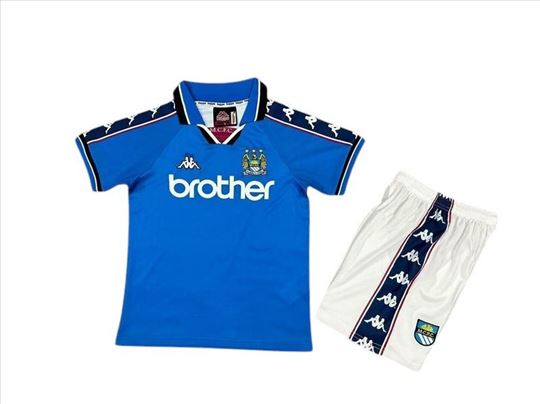 Manchester City 1997/1998 domaci dres deciji kompl