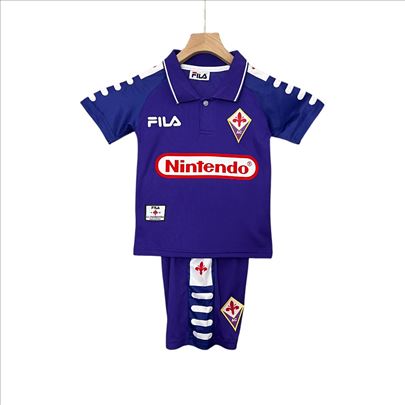 Fiorentina 1998/1999 domaci dres deciji komplet