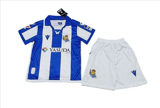 Real Sociedad 2024/2025 domaci dres deciji komplet