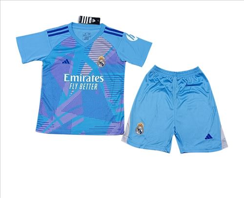 Real Madrid 2024/2025 golmanski dres deciji komple