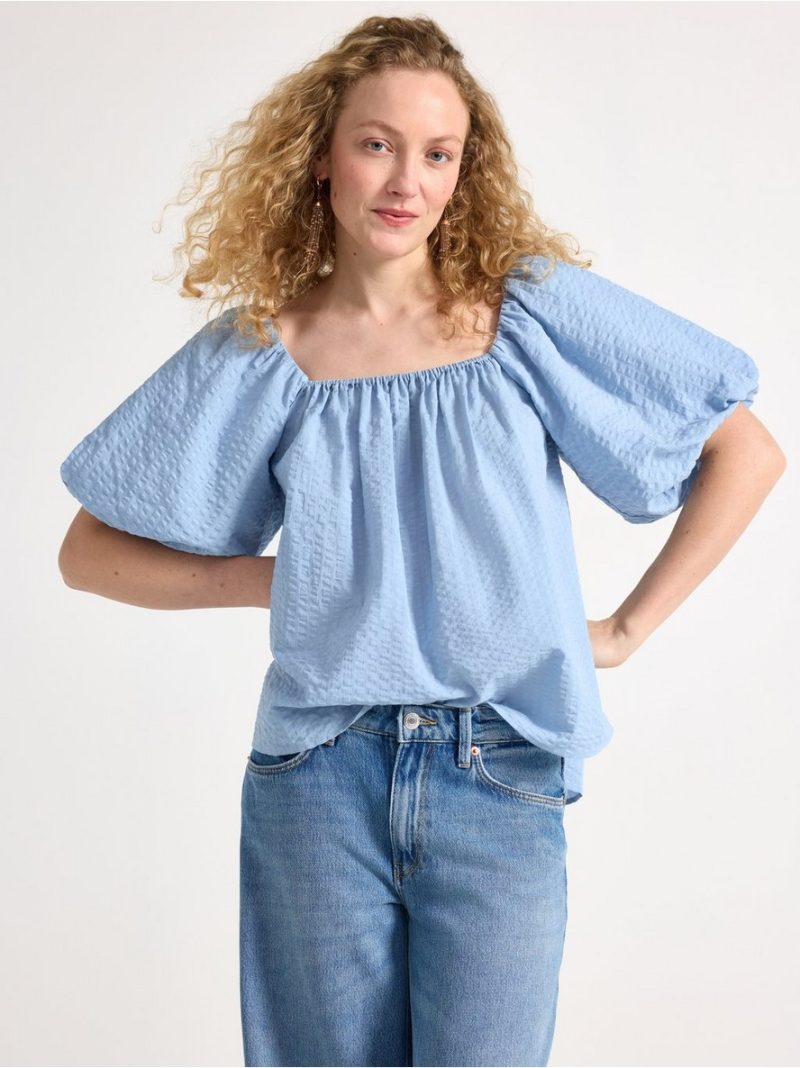 Bluza – Blouse in seersucker