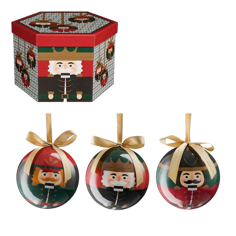 NG dekoracija - HANGING NUTCRACKER 1pcs 1142473 - Red - EDL