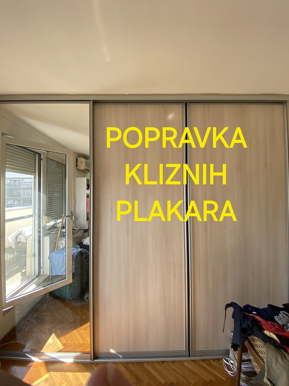 Popravka Kliznih vrata plakara