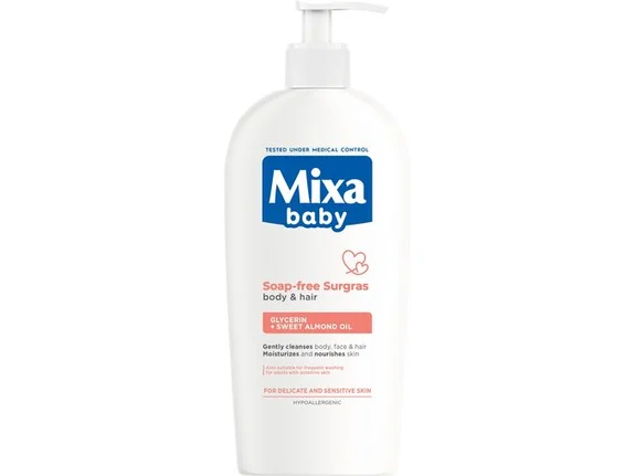 Mixa Baby Gel za kupanje bez sapuna – za kosu i telo 400ml