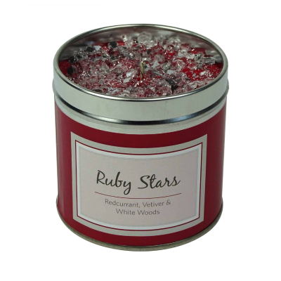 Mirisna sveća sa gliterom - Seriously Scented, Ruby Stars