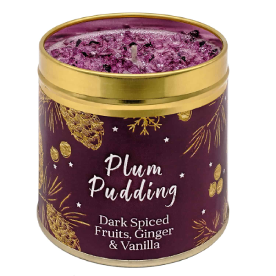 Mirisna sveća sa gliterom - Elegance Collection, Plum Pudding