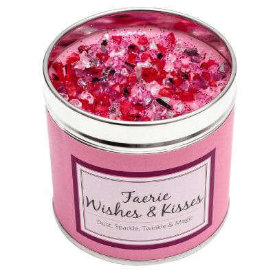 Mirisna sveća sa gliterom - Seriously Scented, Faerie Wishes and Kisses