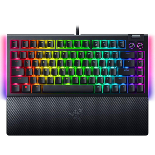 Razer BlackWidow V4 75% - Hot-swappable Mechanical Gaming Keyboard - US Layout - FRML