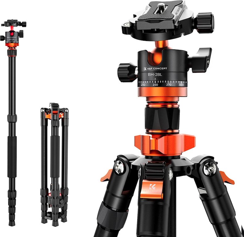 K&F Concept Aluminium Tripod KF09.083V2