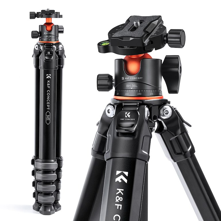 K&F Concept Travel Aluminium Tripod KF09.105V1