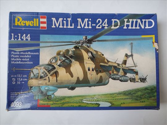 Revell Borbeni Helikopter MiL Mi-24 D HIND