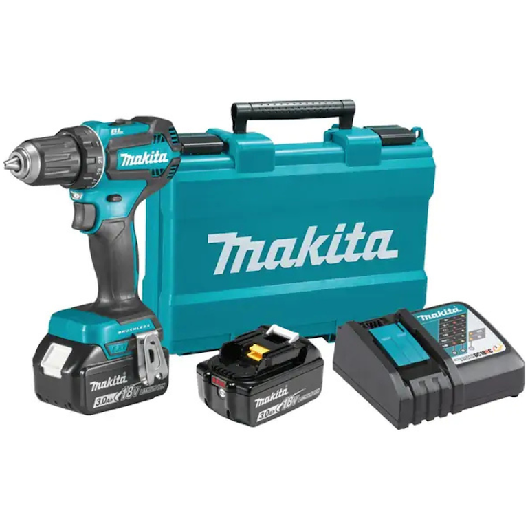 Makita -Akumulatorska bušilica – odvrtač, 2×3,0Ah 18V u koferu – DDF485RFE