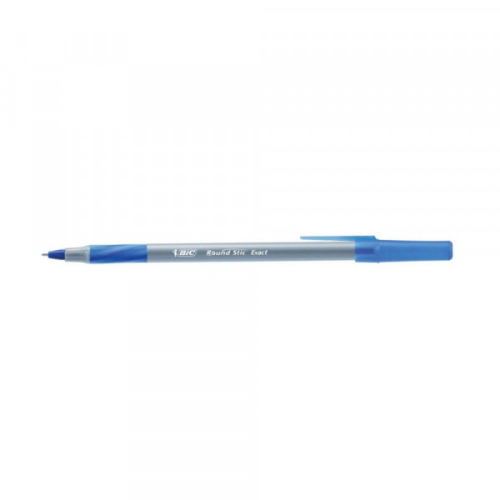 Hemijska olovka Bic Round stick exact plava