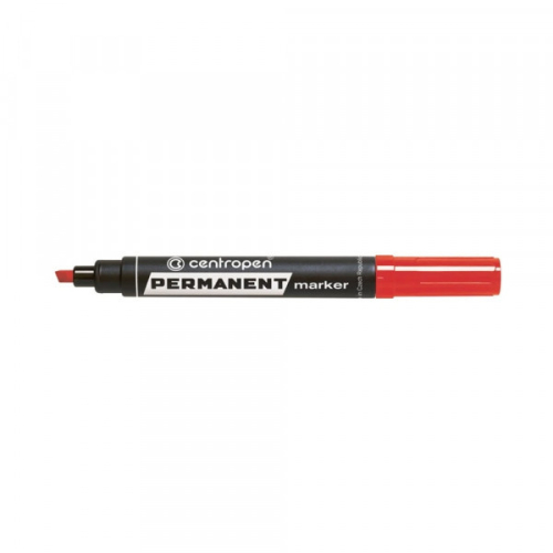 Permanent Marker CENTROPEN 8576 2mm kosi vrh crveni