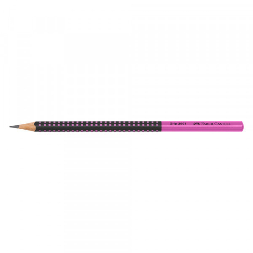 Grafitna olovka Faber Castel GRIP B Two Tone 517011 crna-pink