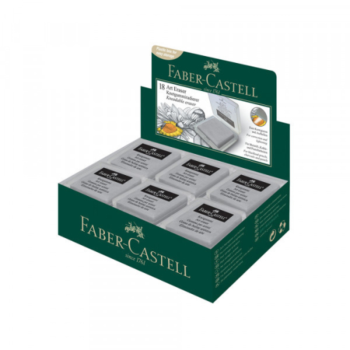 Gumica Faber Castell umetnička gnjeca siva (1/18) 01805 127220