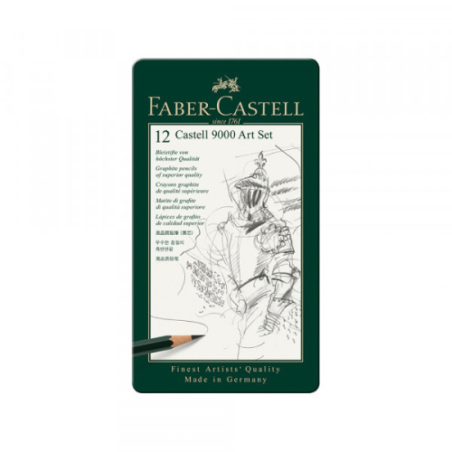 Grafitna olovka Faber Castell 9000 set 1/12 119065