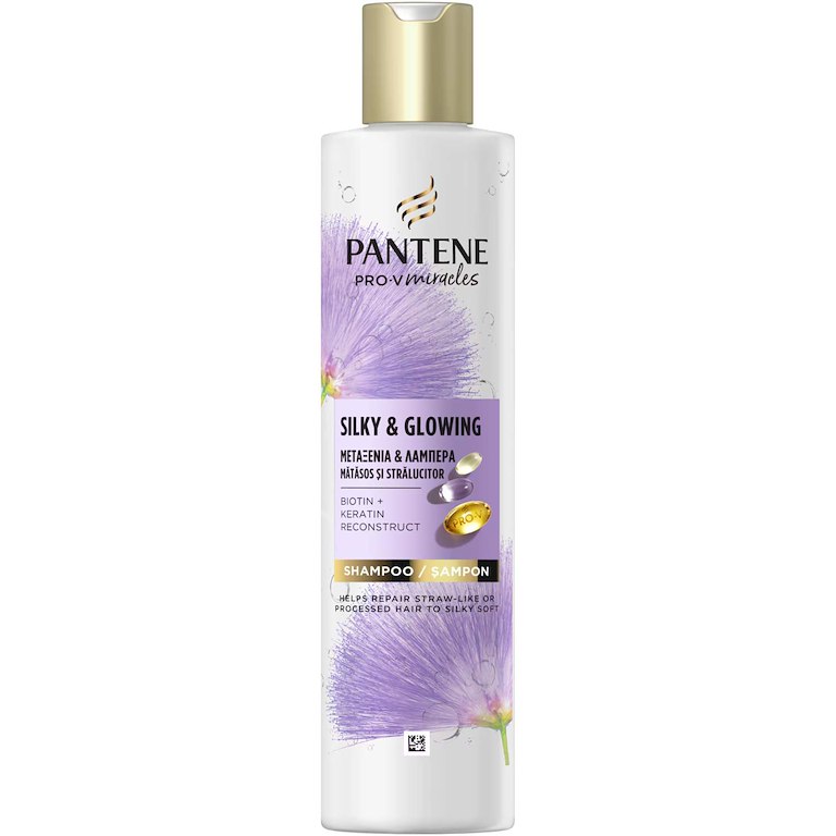 Pantene šampon silk miracles 250ml pantene