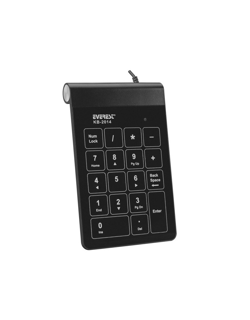 Numerička tastatura Everest KB-2014 USB crna