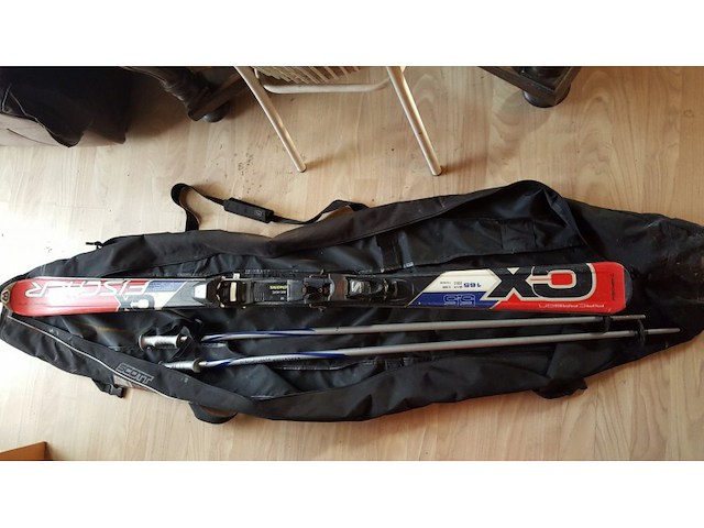 Fischer CX5.5 165 R17 Aircarbon Carver Skije + TORBA