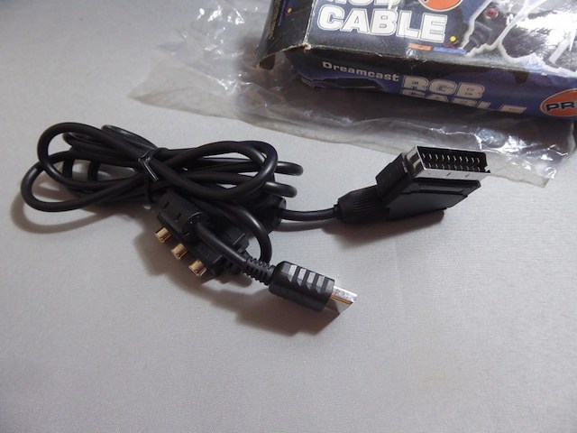 Sega Dreamcast RGB full SCART kabl