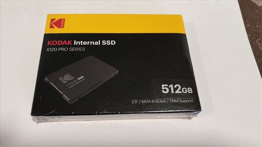 Kodak X120 pro 512 Gb SSD nov