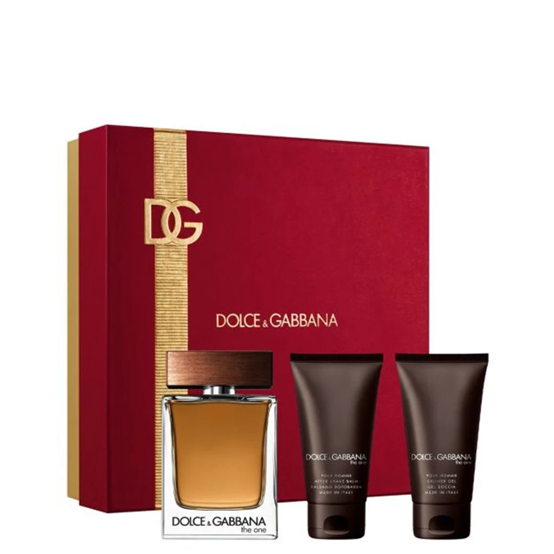 DOLCE&GABBANA THE ONE SET MEN (EDT 100ML+AFTER SHAVE 50ML + KUPKA 50ML)