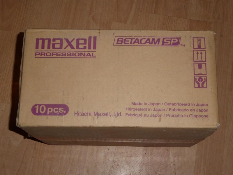 Betacam SP 90/180 min - Ceramic/Metal - Made in Japan -