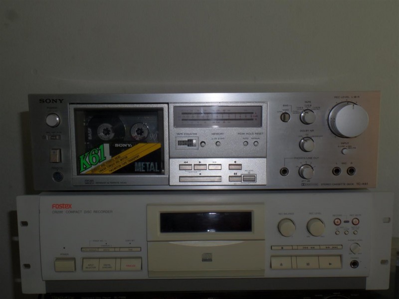 Sony TC-K61 Silver Face