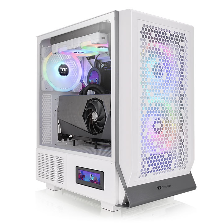 Thermaltake Ceres 300 TG ARGB Snow White CA-1Y2-00M6WN-00