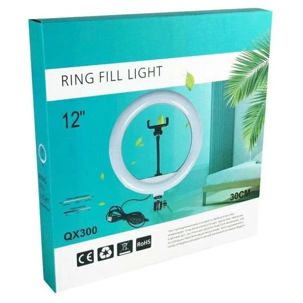 Profesionalno svetlo za snimanje – Ring light QX-300