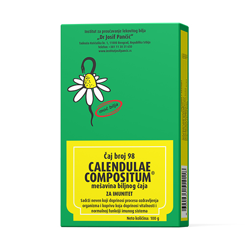 Čaj broj 98 CALENDULAE COMPOSITUM 100g Josif Pančić