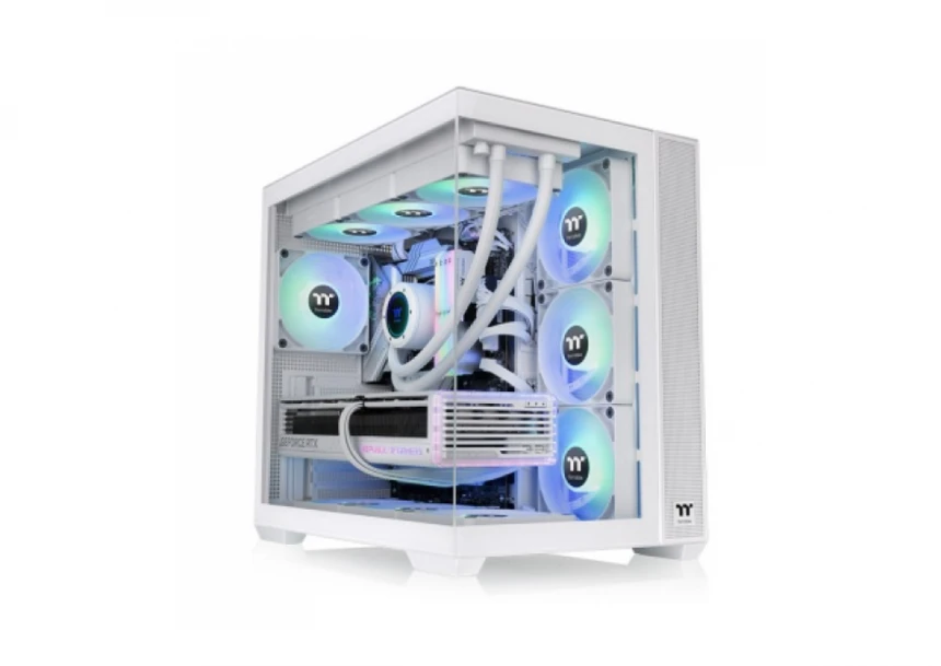 Thermaltake View 380 TG ARGB Snow White/Tempered Glass*2