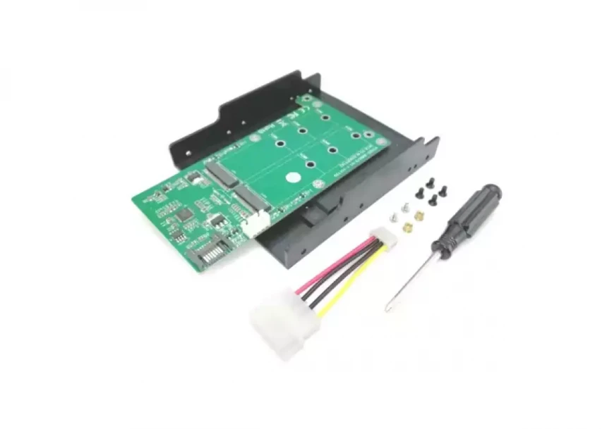 Maiwo adapter Interni 2XM.2 SATA SSD (NGFF) B-KEY KT022B