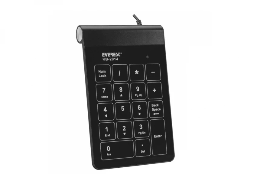 Numerička tastatura Everest KB-2014 USB crna