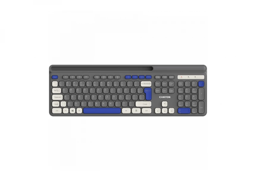 CANYON keyboard HKB-W03 EN AAA Wireless Grey