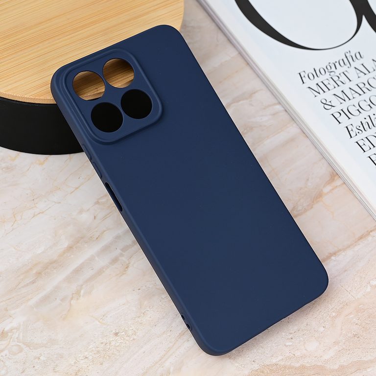 Zastitna maska (futrola) Teracell Giulietta - Huawei Honor 200 Smart/Honor X7c mat tamno plava