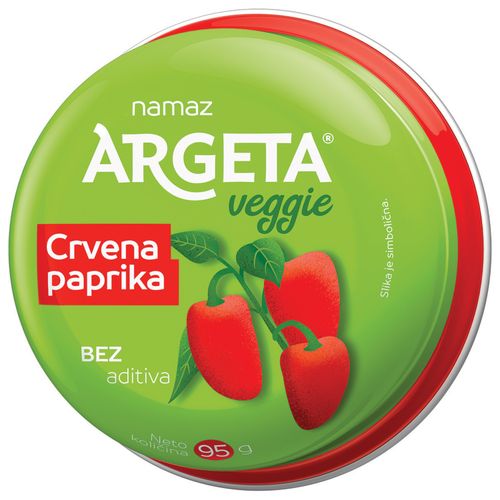 Argeta veggie crvena paprika 95g