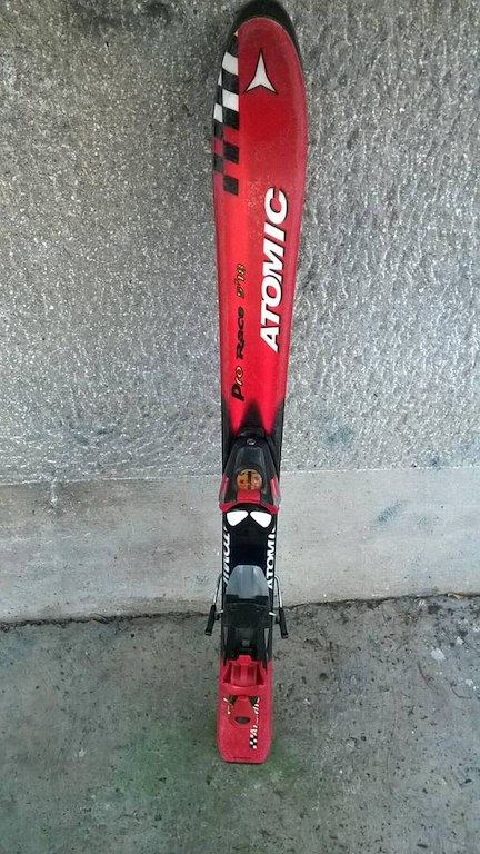 Skije Atomic Pro race 5-18, 100 cm. sa vezovima,ocuvane