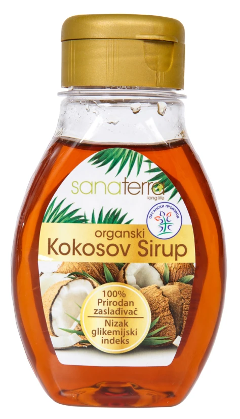 Kokosov sirup (organski proizvod) 250 g Sanaterra