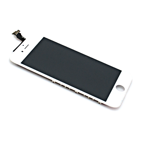 LCD displej (ekran) - Iphone 6G + Touch screen beli (white) (MS)