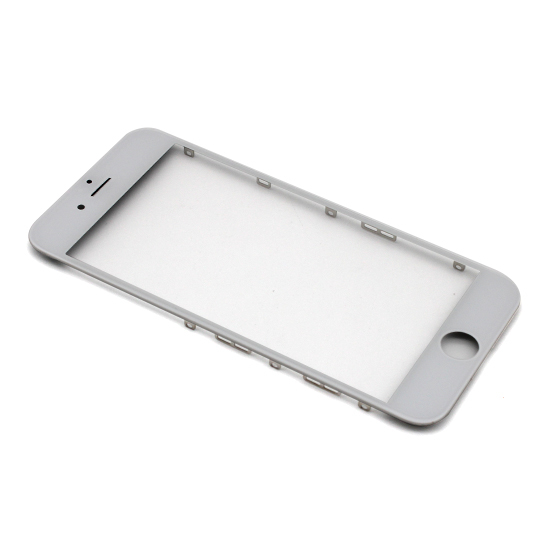 STAKLO touchscreen IPHONE 6G + okvir + OCA STICKER beli (white) (MS)