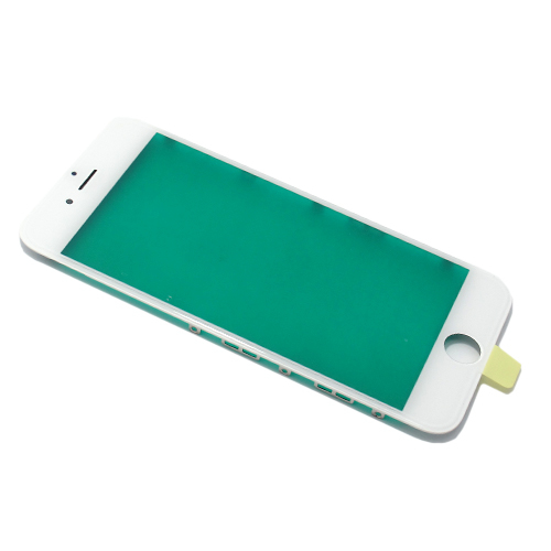 Staklo touchscreen-a - Iphone 6G sa frejmom beli (white) (MS)