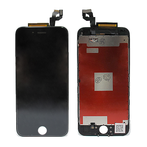 LCD displej (ekran) - Iphone 6S + Touch screen crni high copy (MS)
