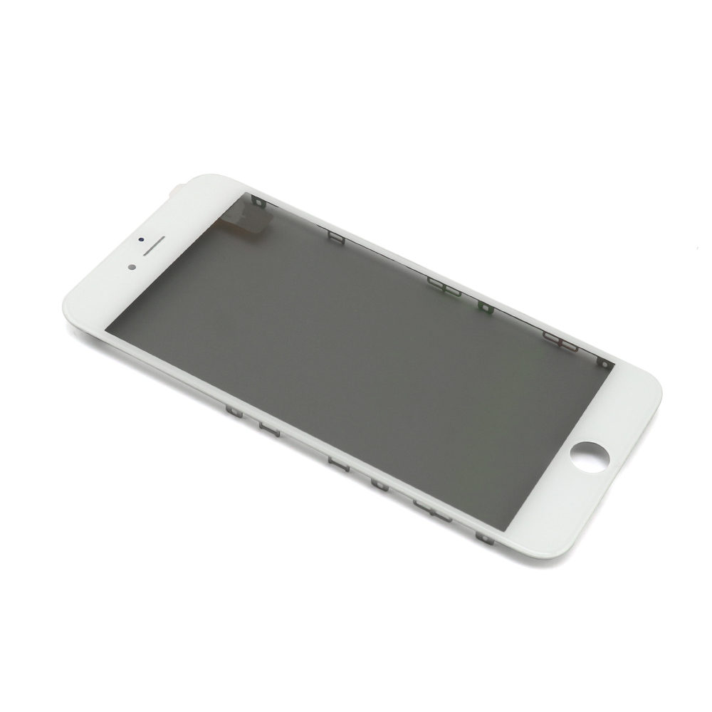 Staklo touchscreen-a - iPhone 6s Plus sa frejmom + oca i polaroid beli (white) ORG (MS)