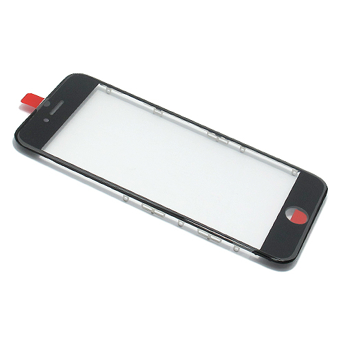 Staklo touchscreen-a - Iphone 7 sa frejmom crni (MS)