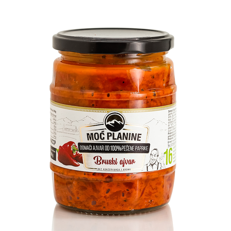 Ajvar domaci blagi Moc planine 580g