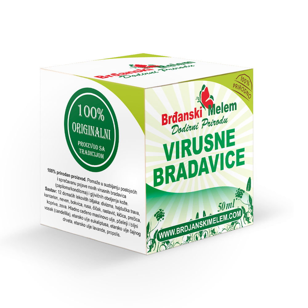 BRDJANSKI MELEM – VIRUSNE BRADAVICE