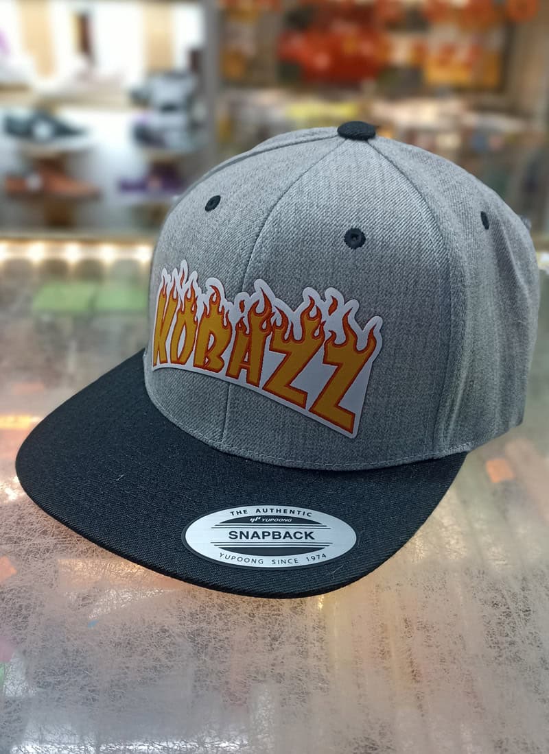 Snapback Flame Kobazz GREY