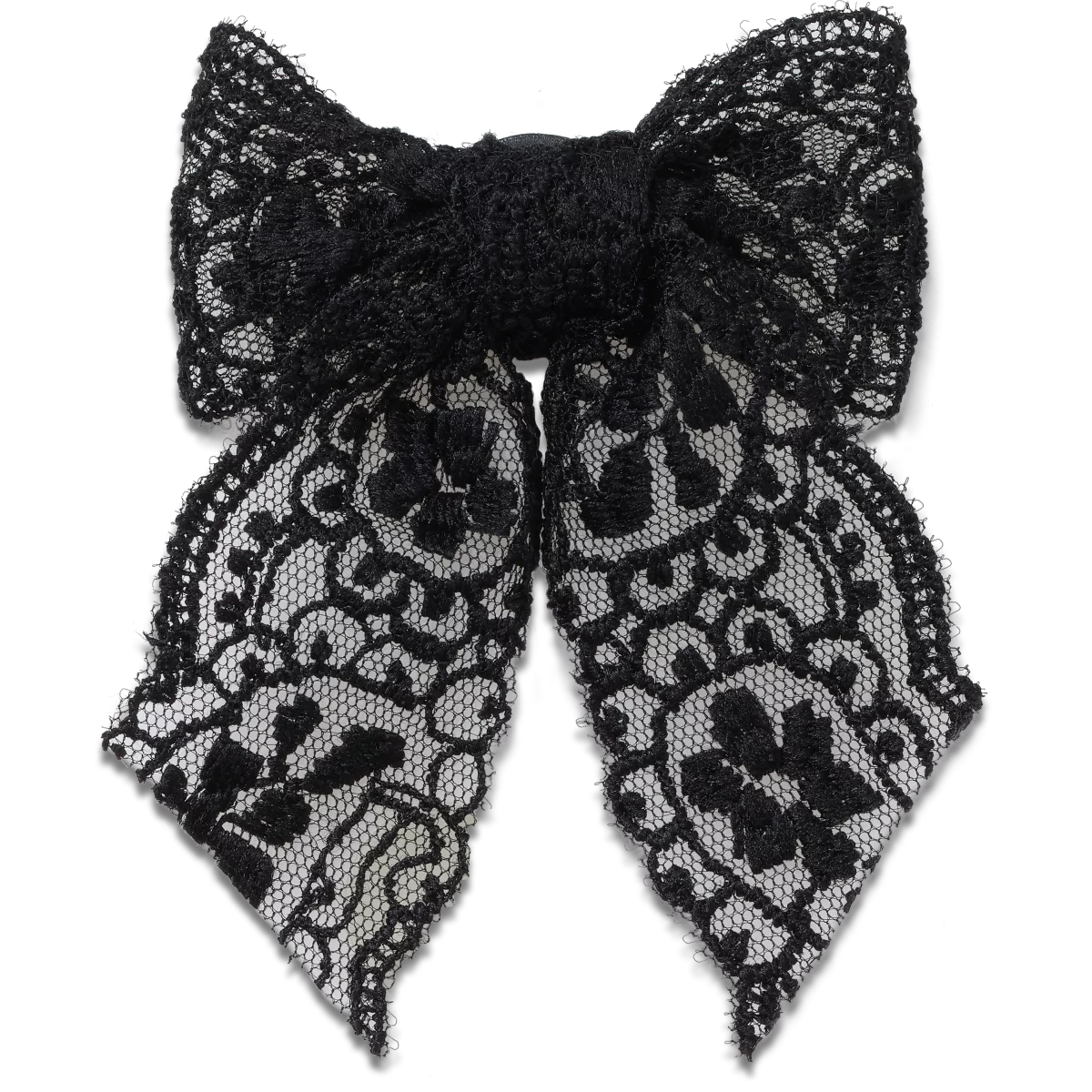 Black Lace Bow